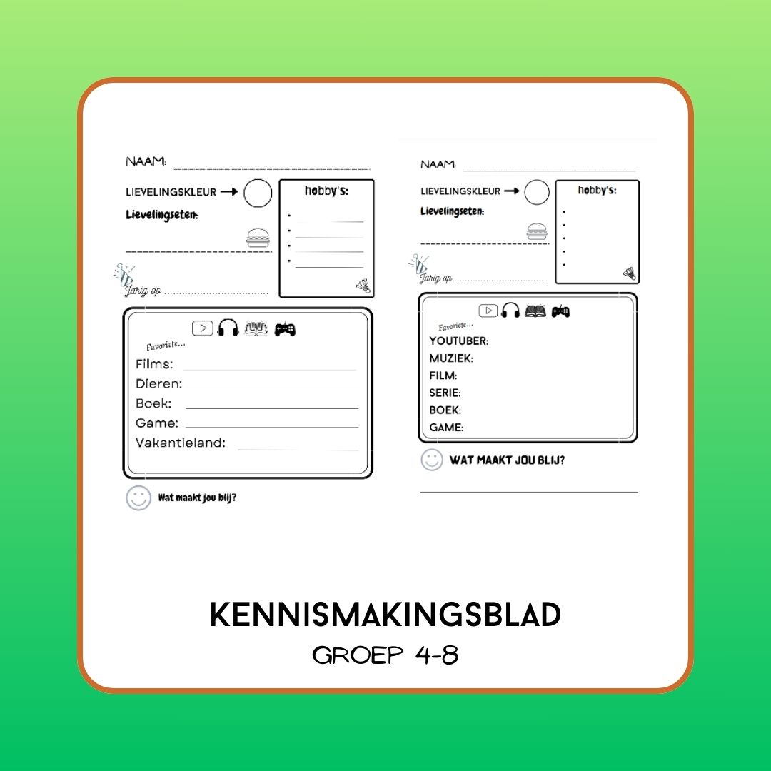 Kennismaking – Meester Maarten lesmateriaal voor het basisonderwijs